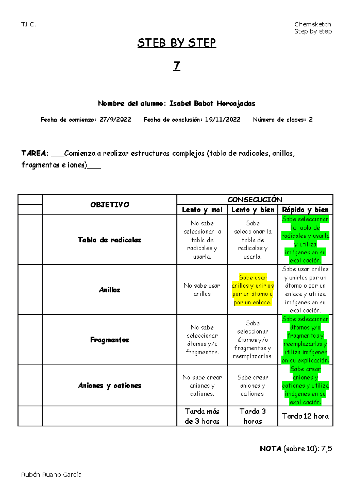 07 Estructuras complejas I - T.I. Chemsketch Step by step STEB BY STEP ...