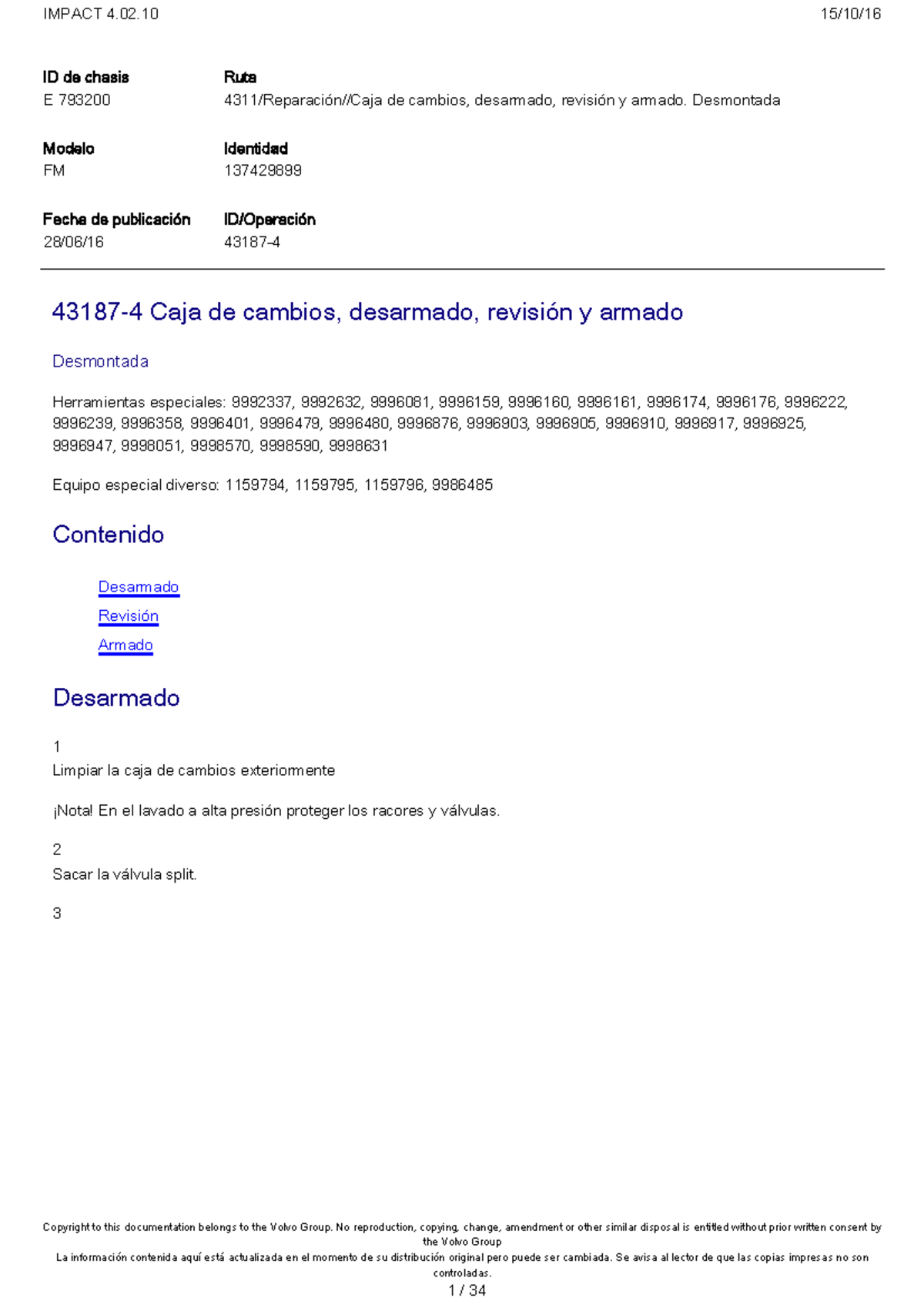 Desarmado caja BT - aprender anonimo - 43187-4 Caja de cambios ...