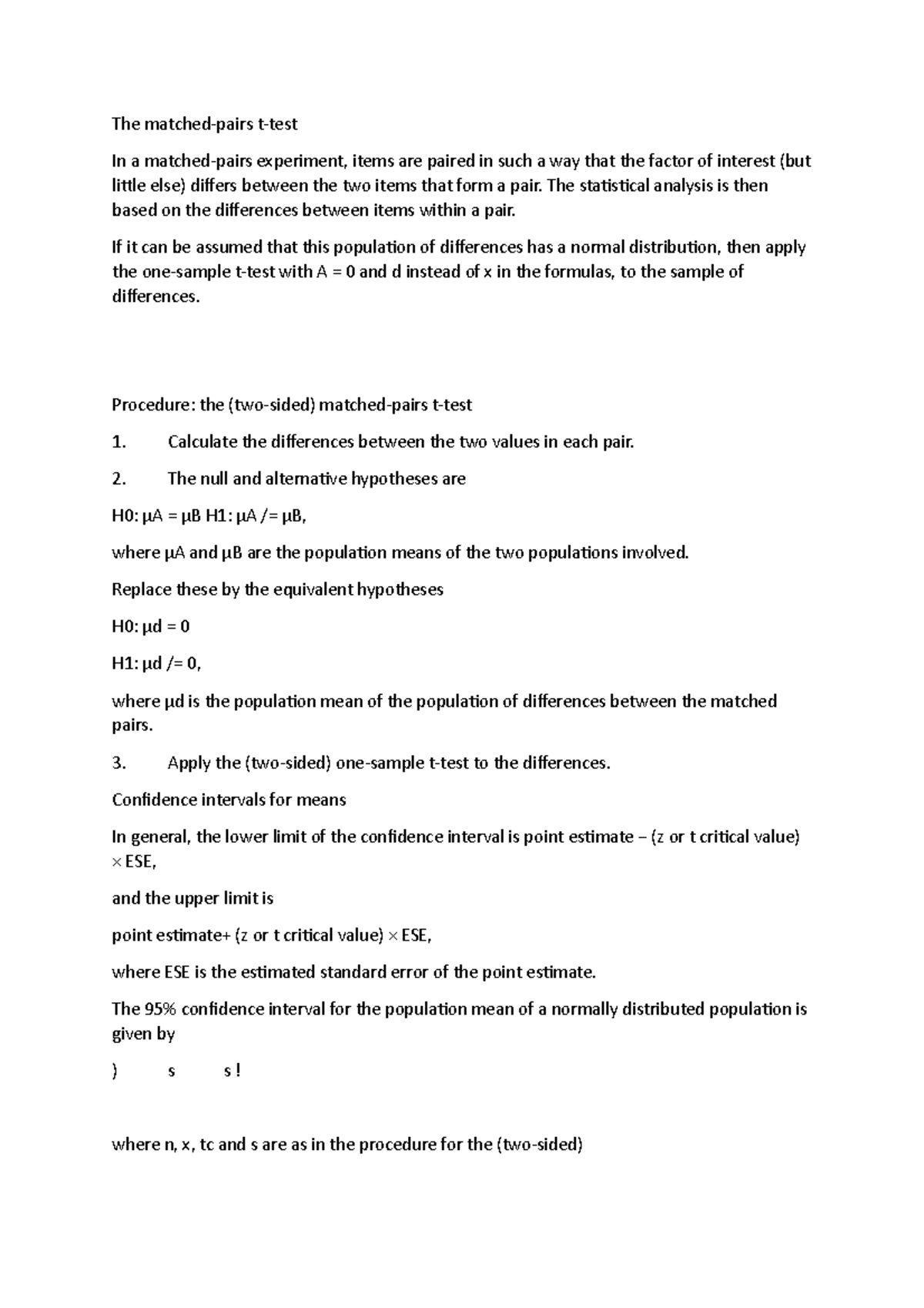 Handbook - part 18 - in depth notes for the units in the m140 module ...