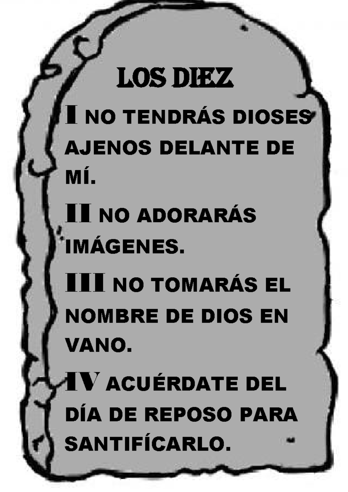 10 - Vhi - Actividades Culturales I - I NO TENDRÁS DIOSES AJENOS ...