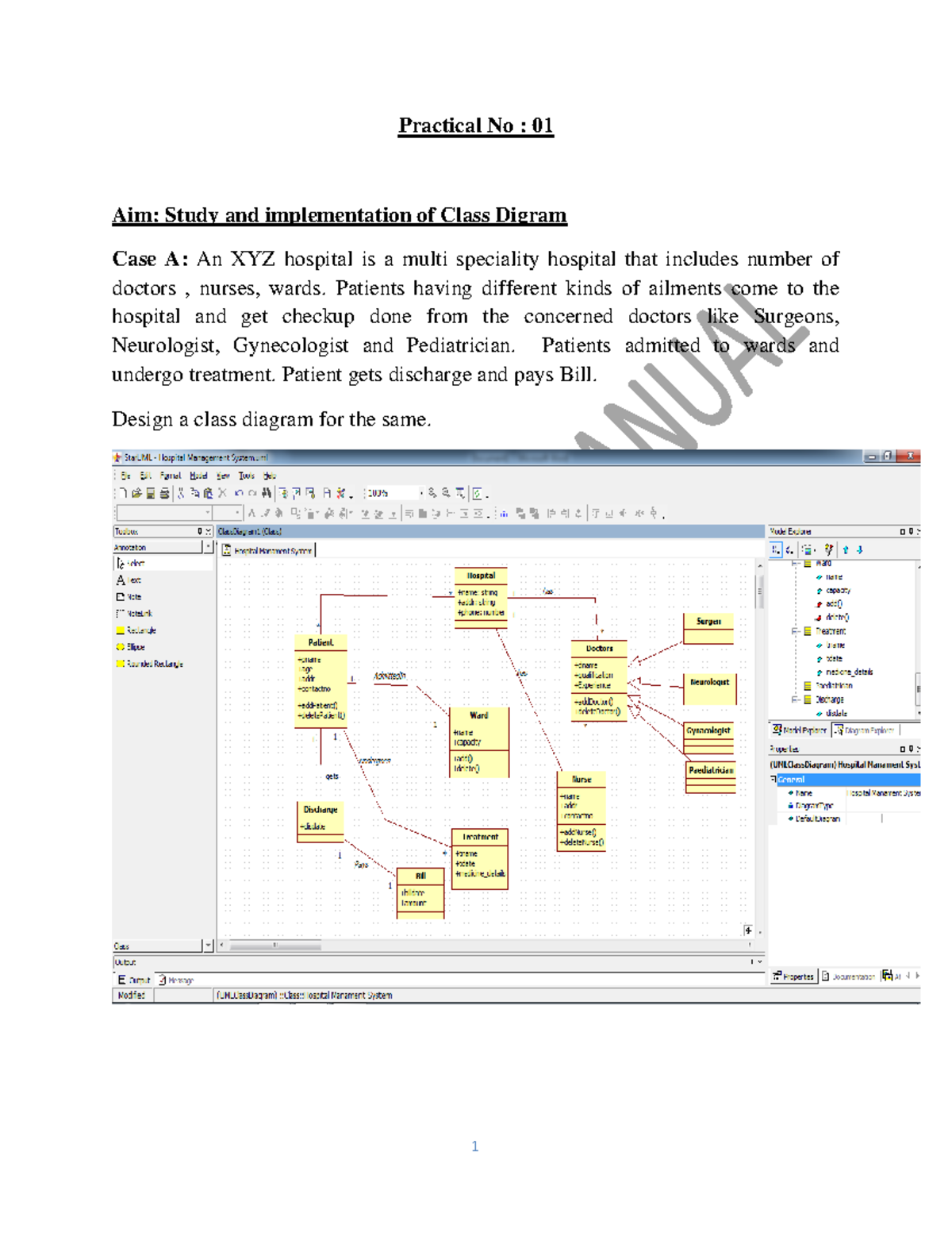 SE Practical Manual - Practical No : 01 Aim: Study and implementation ...