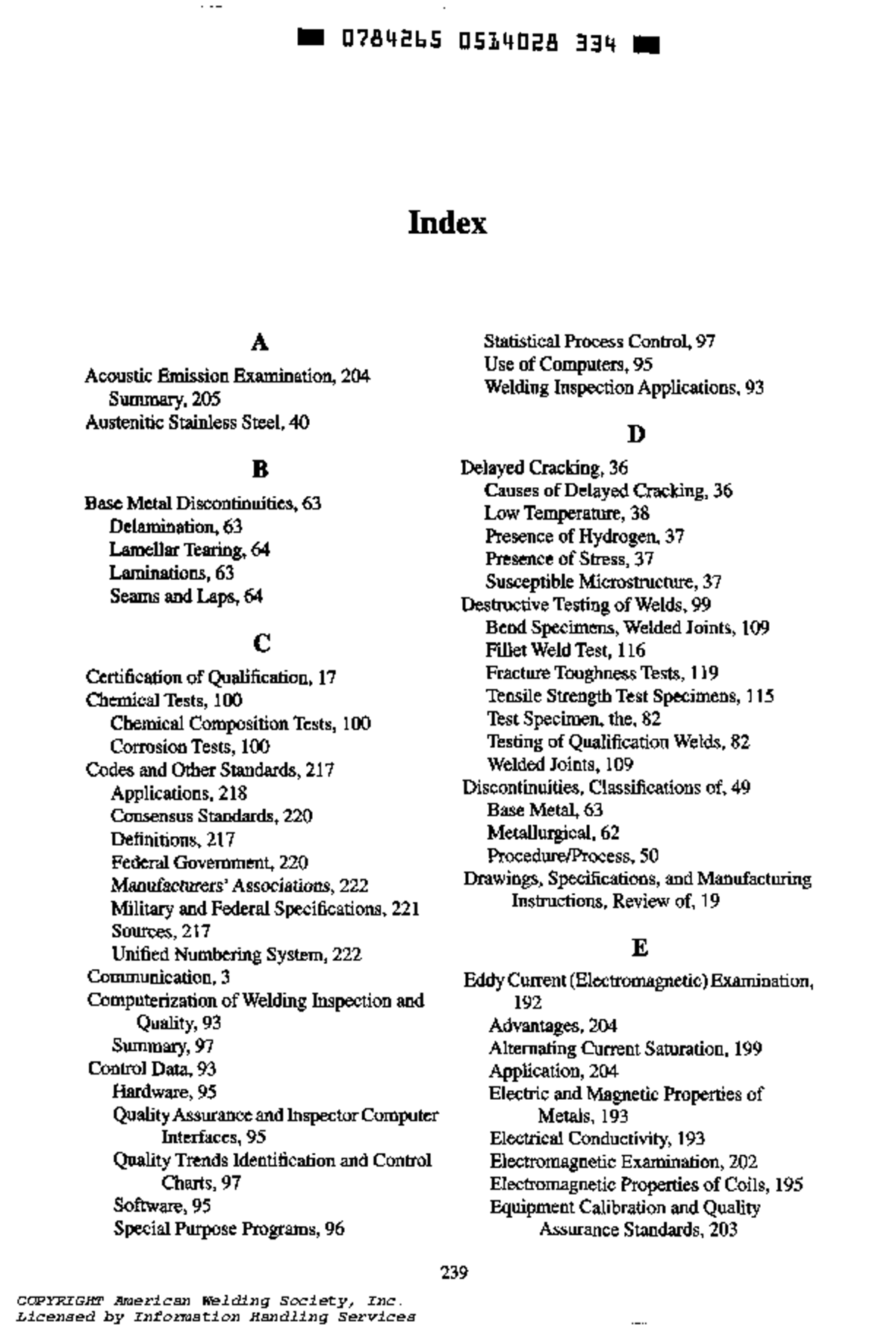 X-Index - Desconocido - wer - Index Quality Assurance ...