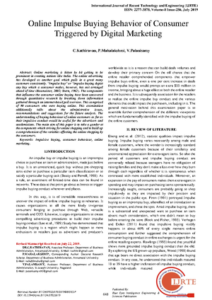 Modeling the significance of advertising values on online impulse buying behavior - ARTICLE ...