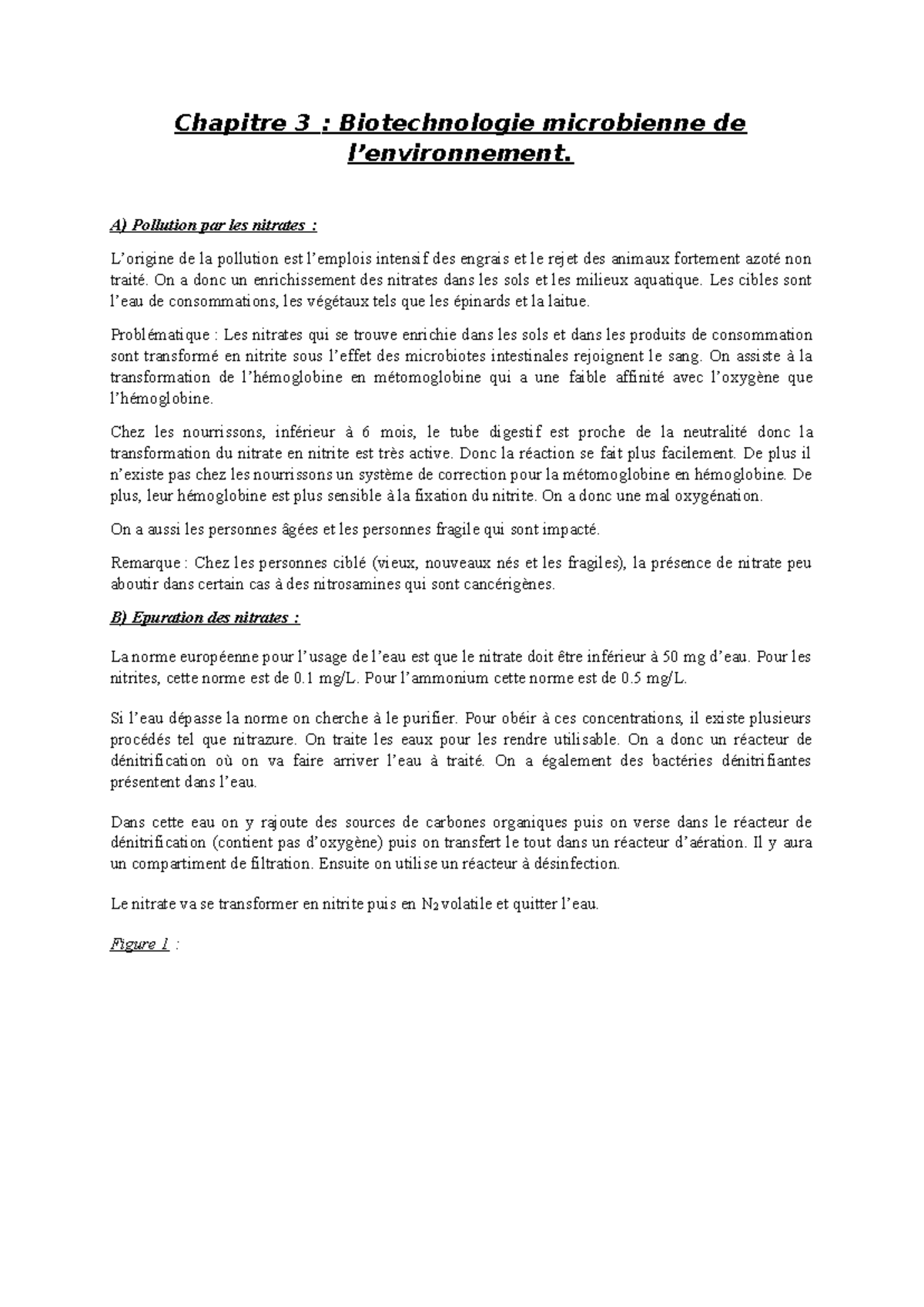 Chapitre 3 - cours - Chapitre 3 : Biotechnologie microbienne de l ...