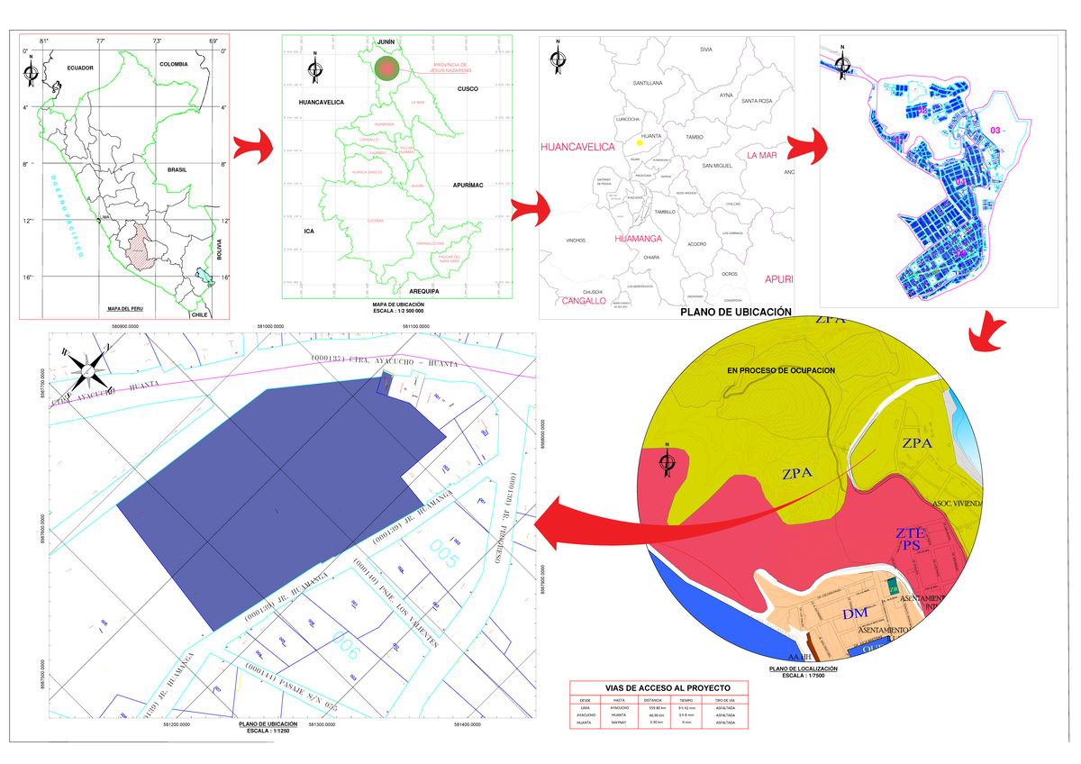 Plano DE Ubicacion Y Localizacion-UL-01 - MAPA DEL PERU CHILE BOLIVIA ...