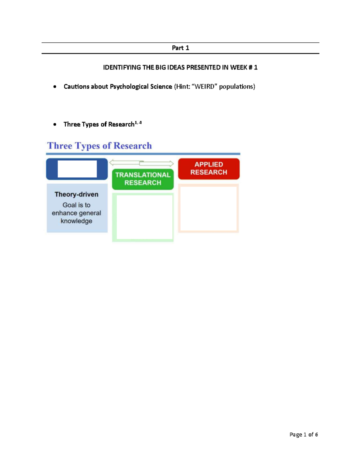 PRE-session+doc+%231 sv - Part 1 IDENTIFYING THE BIG IDEAS PRESENTED IN ...