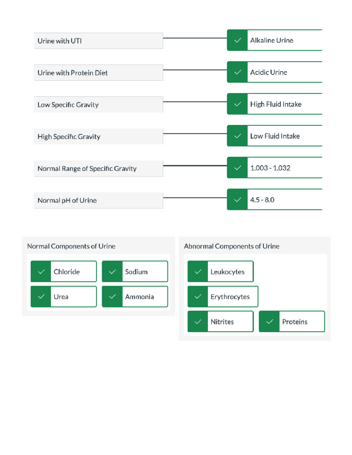 Lab-urinalysis worksheets - BIO 1300 - Studocu
