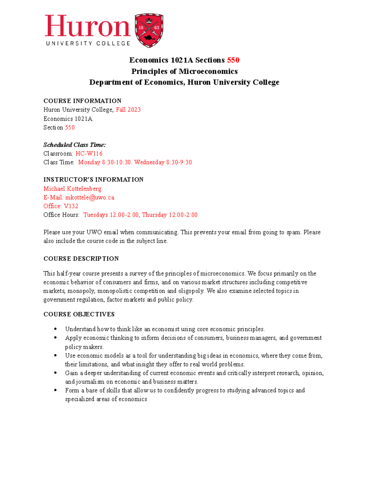 2023+Fall+-+Economics+1021A+Sec+550+-+Course+Outline - Economics 1021A ...