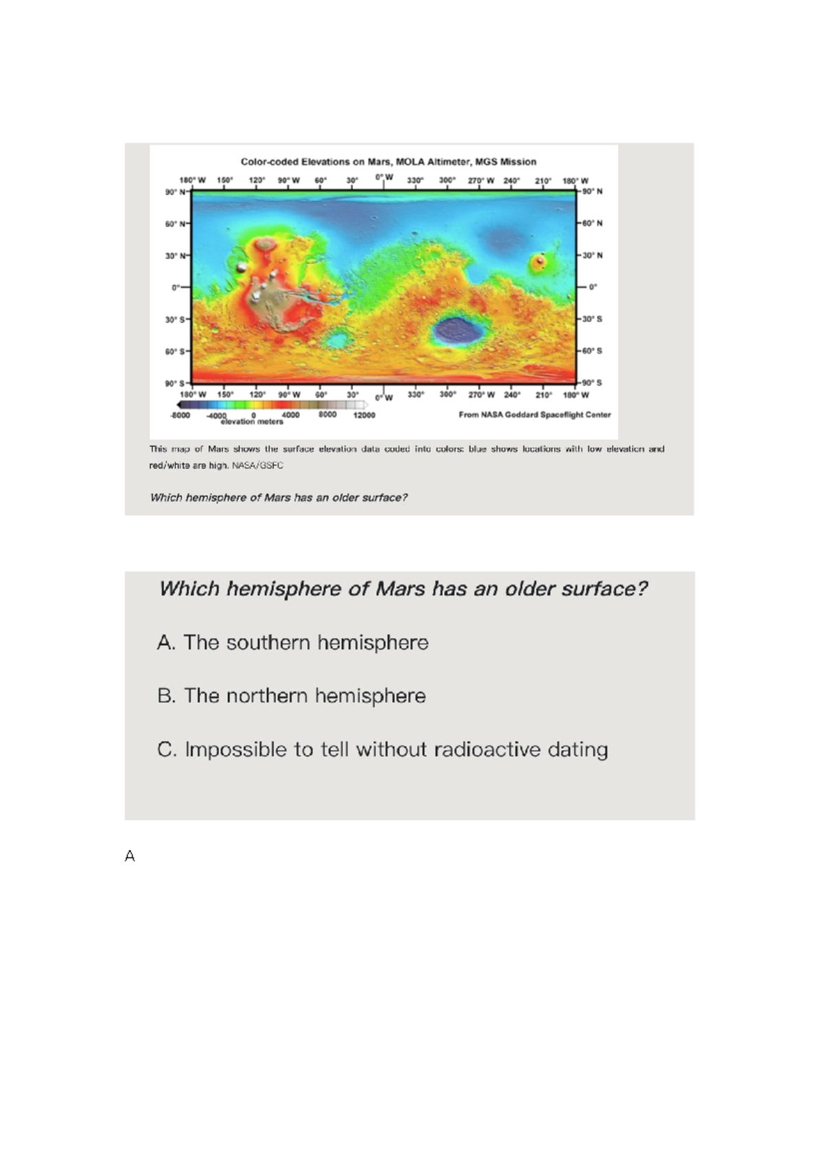 3-5 lesson 2 - ASTR 100 - A E C A A C D C A B B no A B B B C C B D B C ...