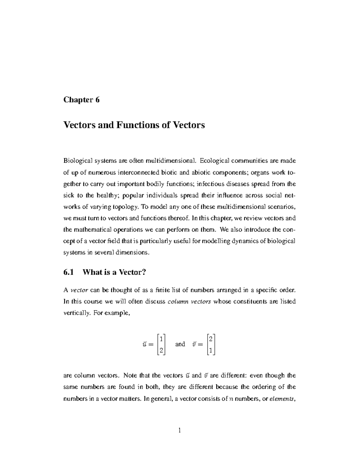 Chapter 6-textbook exercise with answers - Chapter 6 Vectors and ...