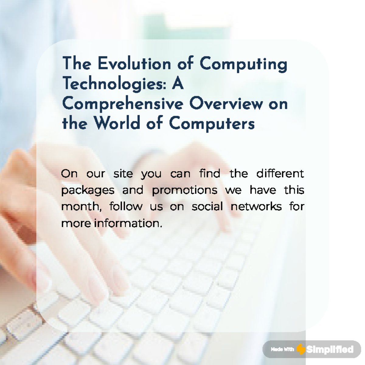 The evolution of computing technologies a comprehensive overview on the ...