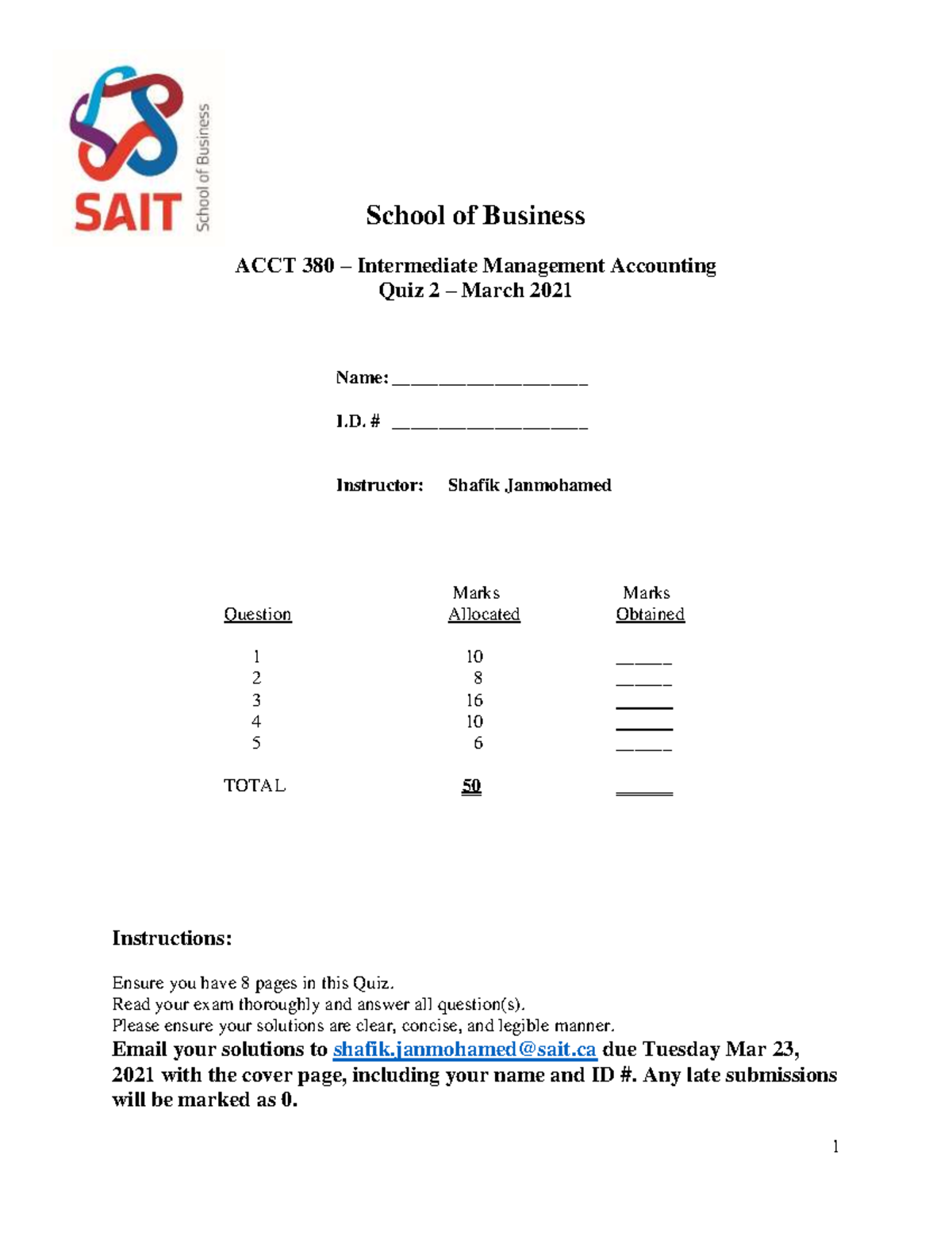 Quiz 2Answers to Practice Questions on Intentional Torts - School of ...