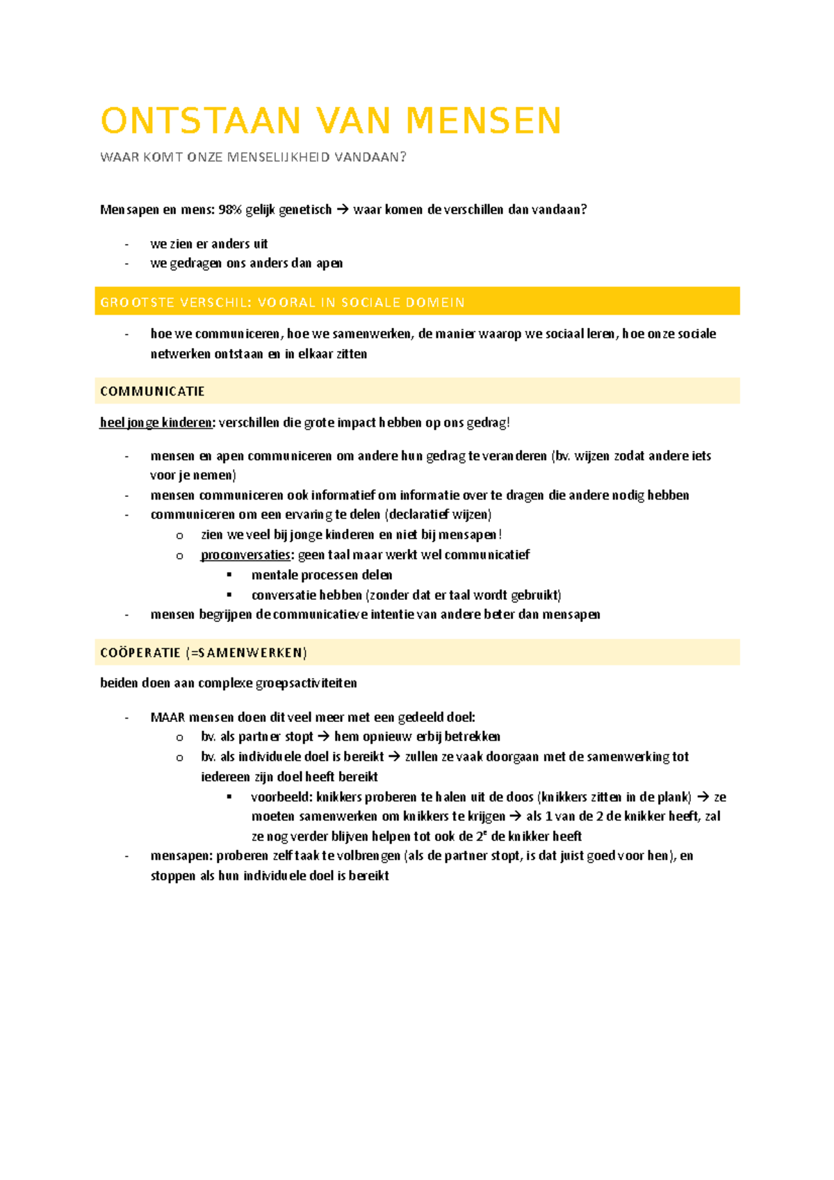 Over het ontstaan van de mens - ONTSTAAN VAN MENSEN WAAR KOMT ONZE ...