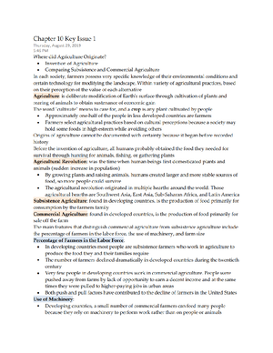 Chapter 4 - GEOG 1302 - Studocu