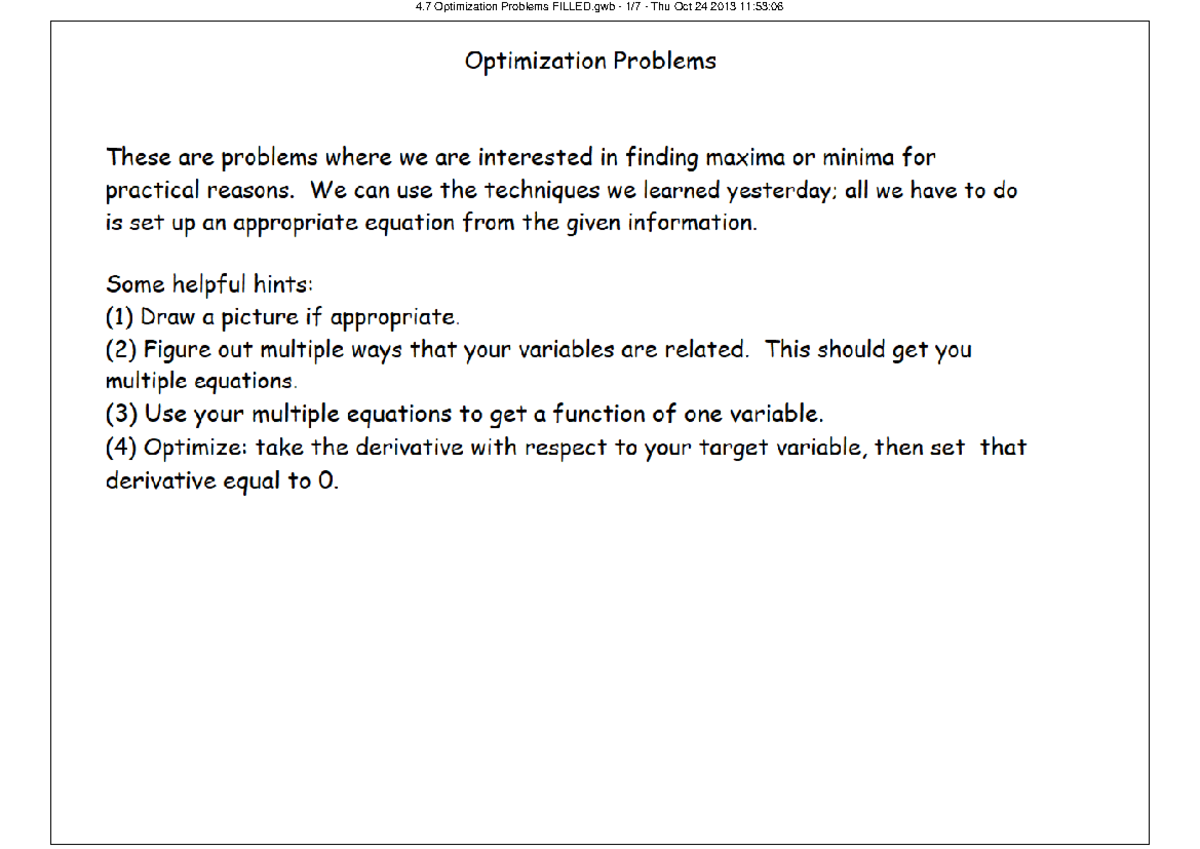 4 7 Optimization Problems Filled 4 Optimization Problems Filled 7 7