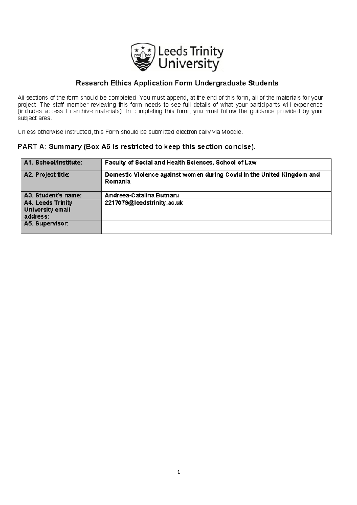 Research-ethics-application-form-for-undergraduate-students 2023-2024 ...