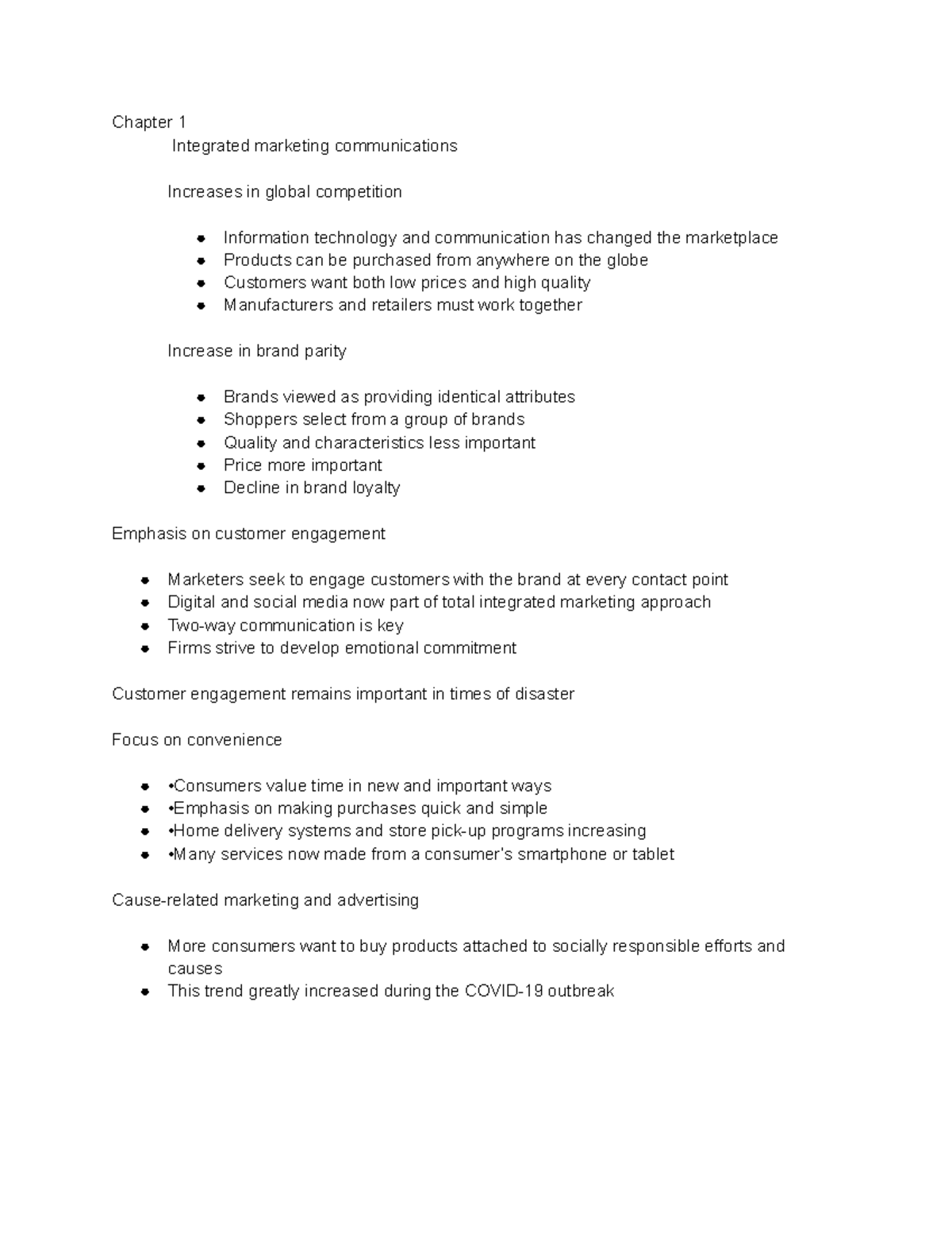 Mkt 348 notes chap 1 pt 4 - MKT348, Jennifer, IMC: IMC, advertising ...