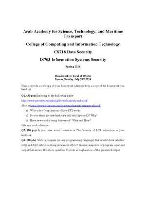 Ispm mcq - ggjjjjjjj - Information Systems Security - Studocu