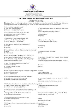 Elements of a Short Story handout - Elements of a Short Story PLOT A ...