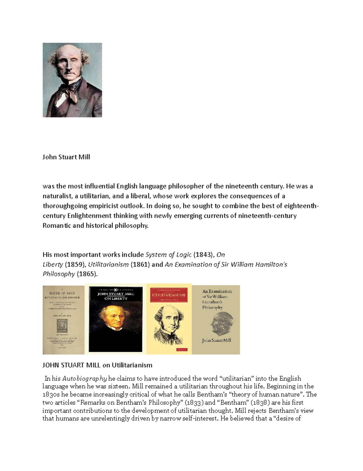 John-Stuart-Mill - Who is John Stuart Mill? - John Stuart Mill was the ...