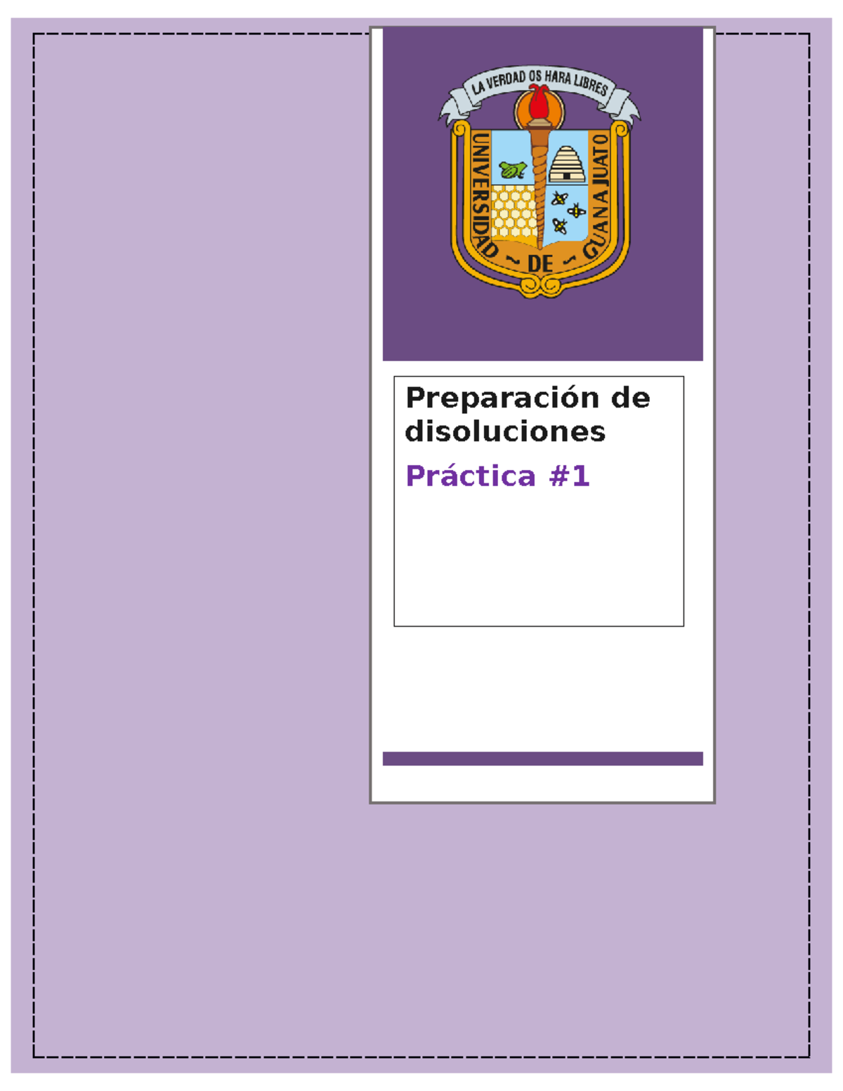 Practica 4 - Preparación de disoluciones - Preparación de disoluciones Práctica Objetivo ...