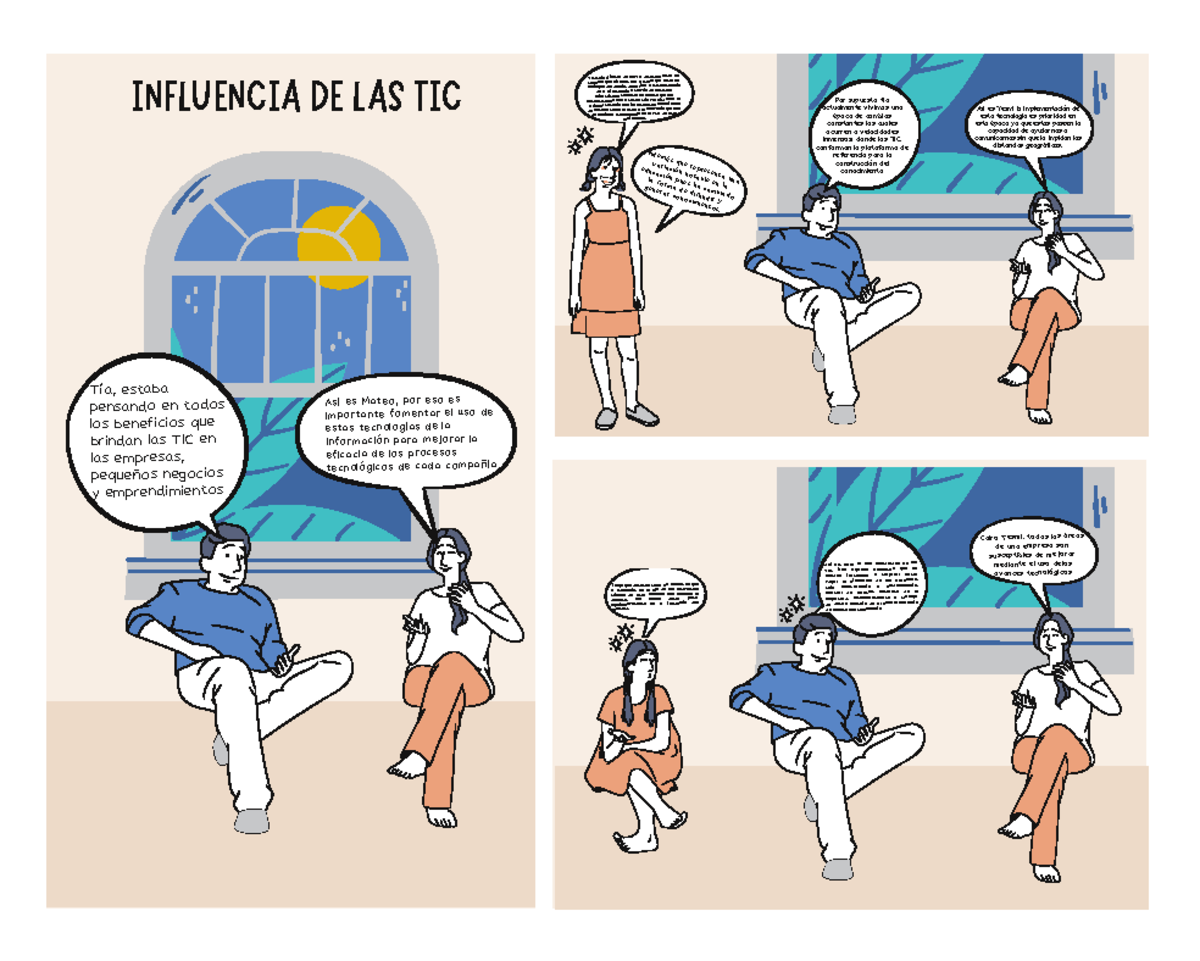 Plan de mejora TIC - INFLUENCIA DE LAS TIC ####### Tía, estaba ...