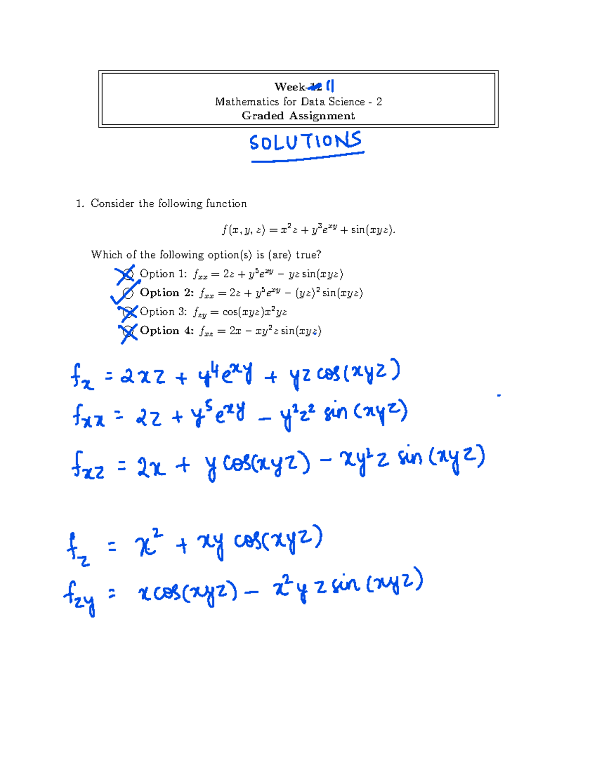 Week 11 - study material - Week- Mathematics for Data Science - 2 ...