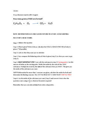 Stoichiometry: Calculations with chemical formulas and equations ...