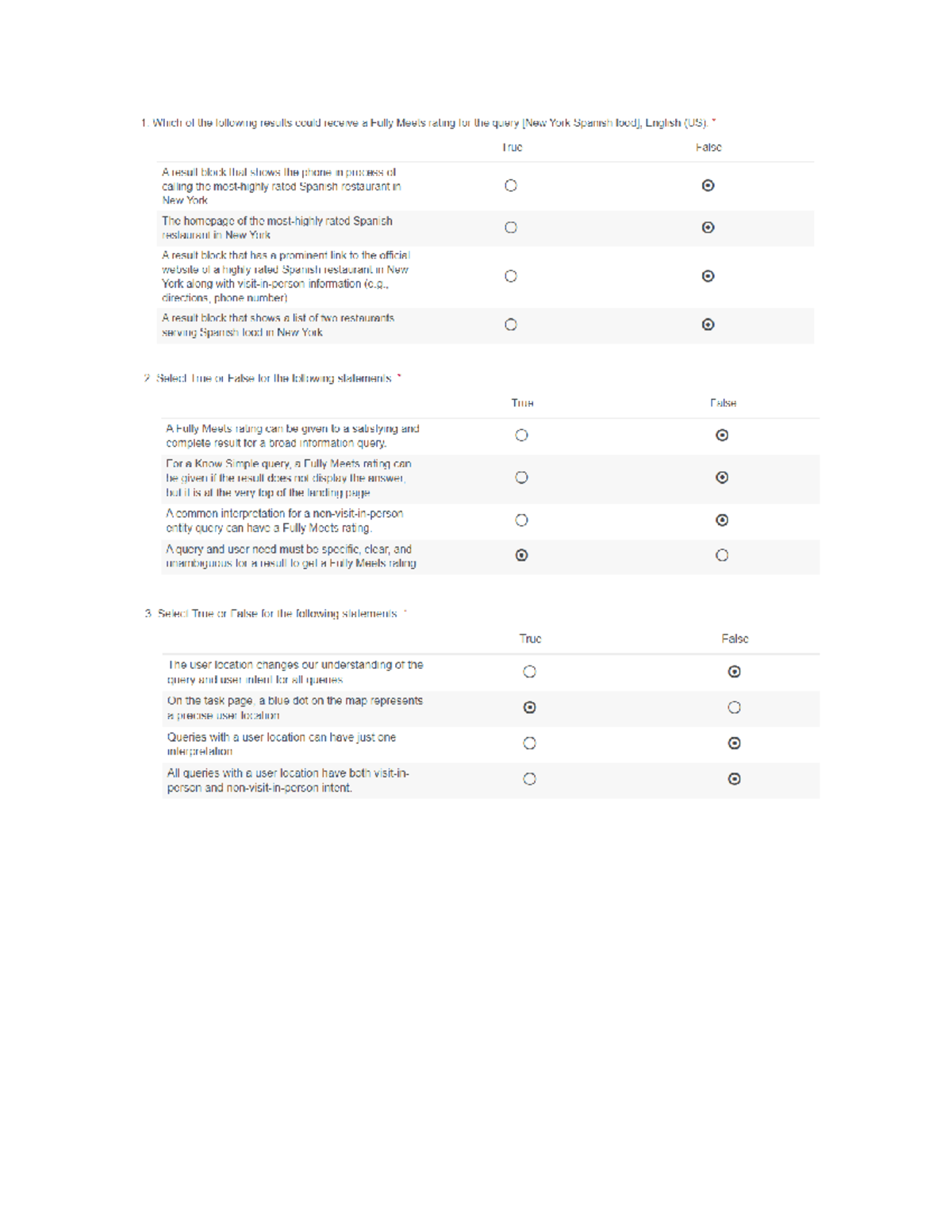 Practice - 1. Which of the following results could receive a Fully ...