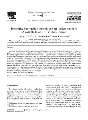 Supply chain case study - Company Overview: XYZ Electronics Background ...