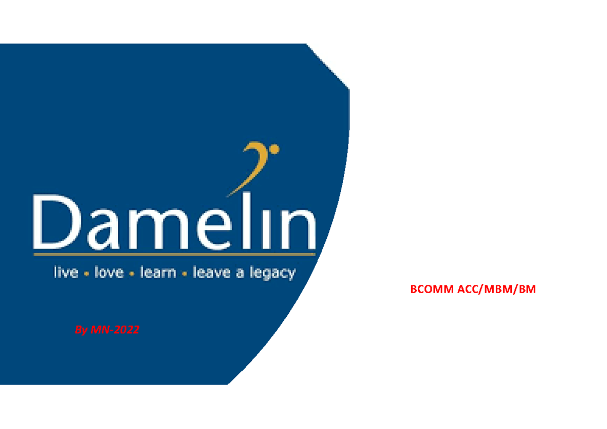 7. Economics 1B Economic Growth and Business Cycle-Damelin - BCOMM ACC ...