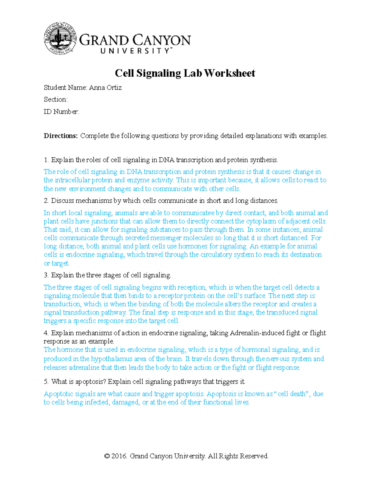 LOrtiz BIO-181L-RS-Cell Communication Wksht - Cell Signaling Lab ...