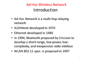 Adhoc and wireless sensor network co po mapping - Course Outcome – CO-PO Mapping COURSE OUTCOME ...