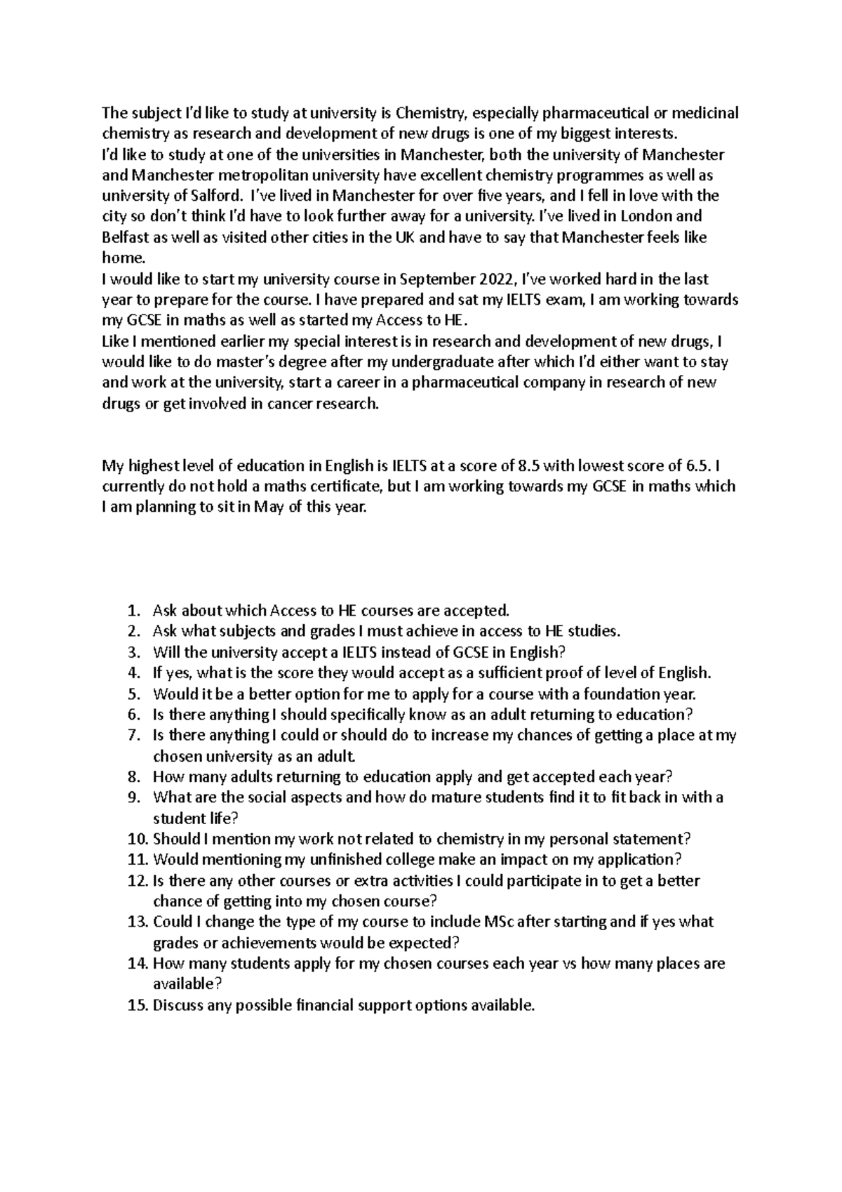 Assignment 1 - Unit 1 - HC73MR030U - Studocu