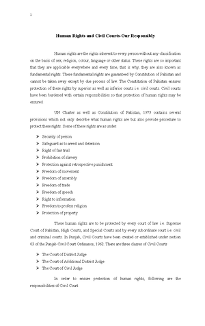 [Solved] Explain in deep the universal declaration of human rights ...