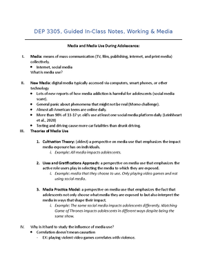 Ch.14 Guided Notes - Major Themes in Human Social and Personality ...