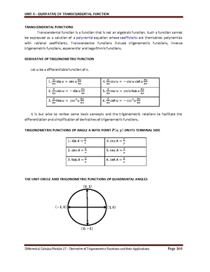UNIT 3 Module 10 - Implicit Differentiation - ####### IMPLICIT ...