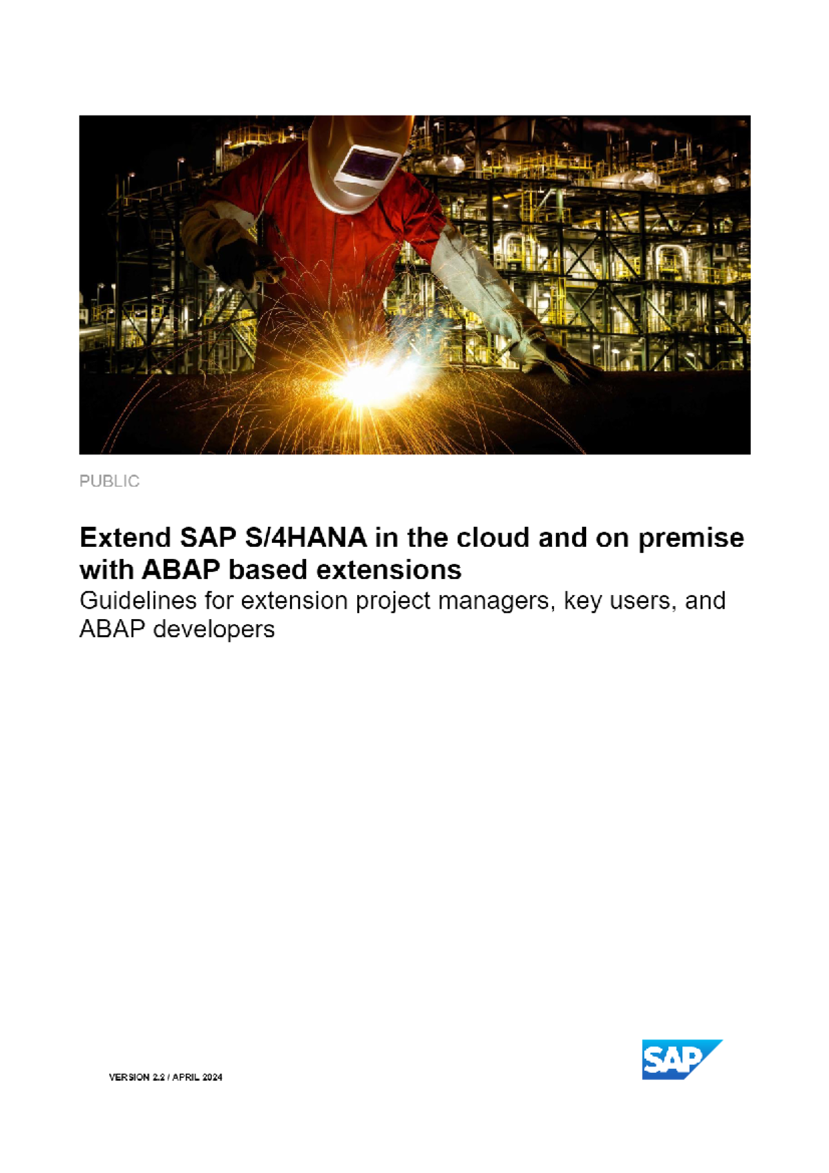 Extend SAP S 4HANA in the cloud and on premise with ABAP based ...