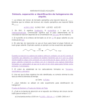 Práctica 3. Laboratorio química orgánica - “EXTRACCIÓN” XIMENA YAMILE ...