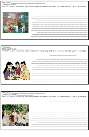 Interview sample - Summary Panitikang Filipino - Objectives: 1 ...