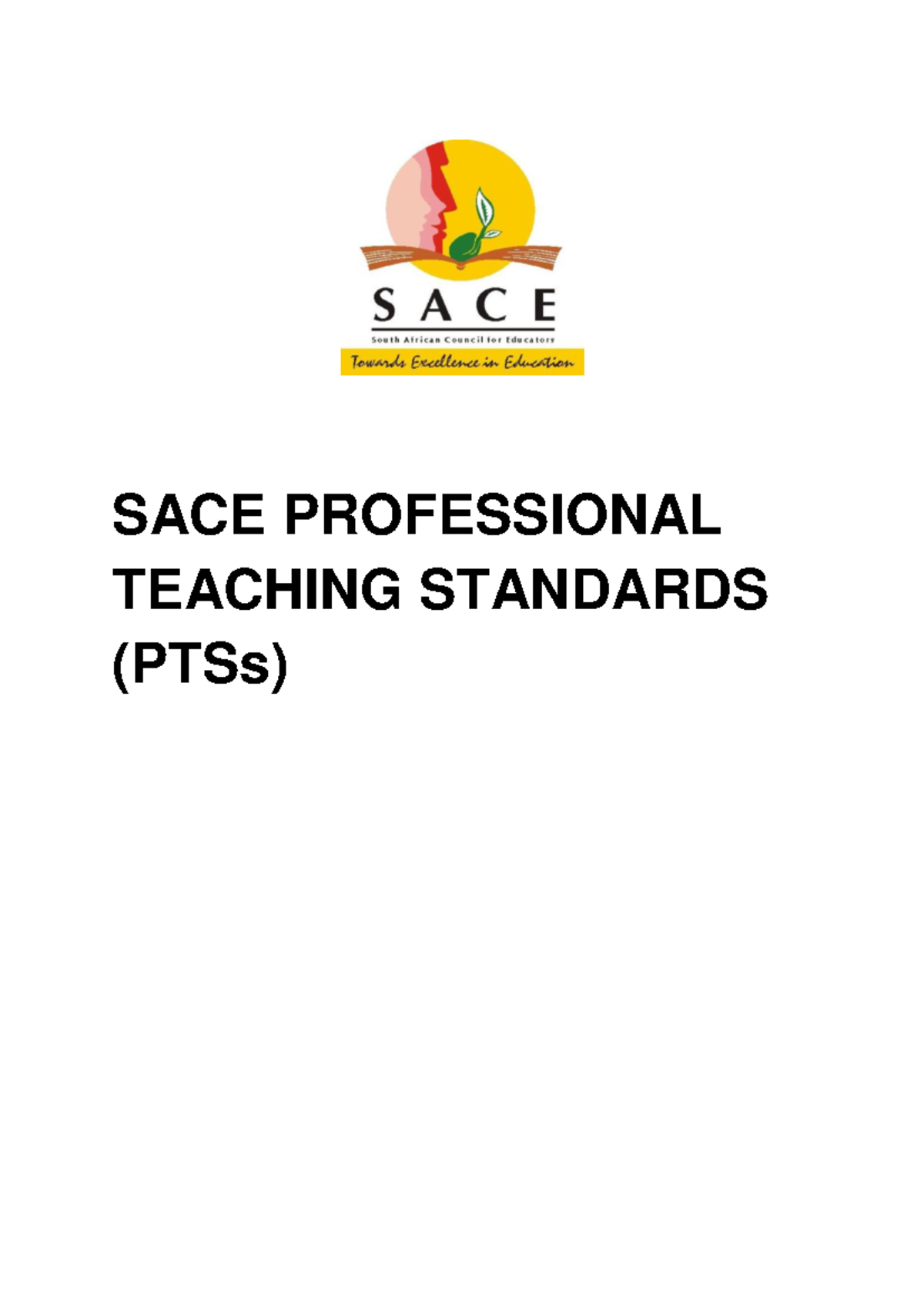 Booking.com Helping - SACE PROFESSIONAL TEACHING STANDARDS (PTSs ...