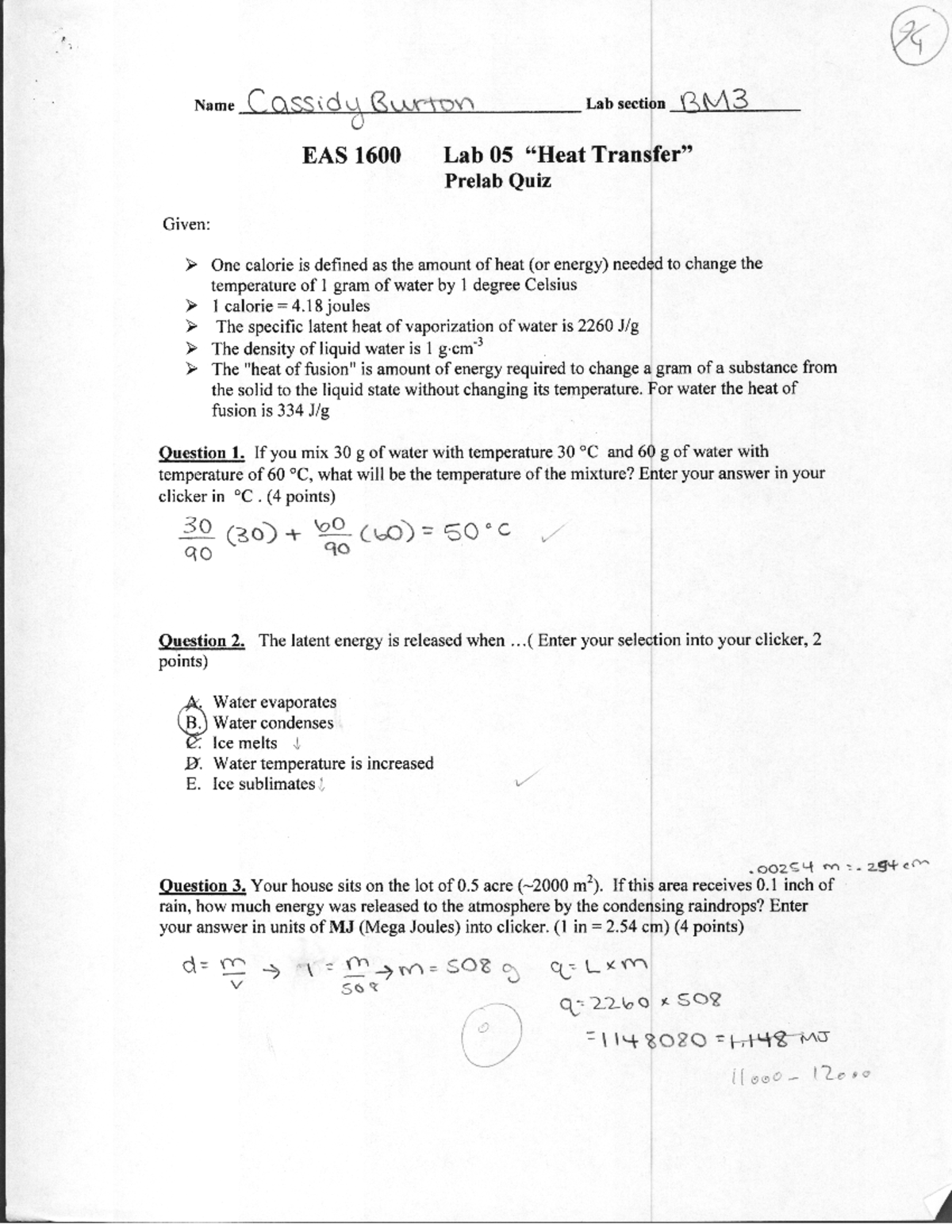 Lab5 - Exam Solutions - EAS 1600 - Studocu