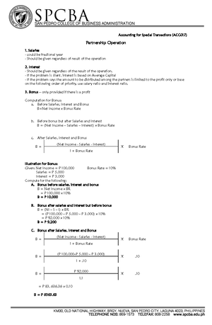 Partnership Codal - TITLE IX Partnership CHAPTER 1 General Provisions ...