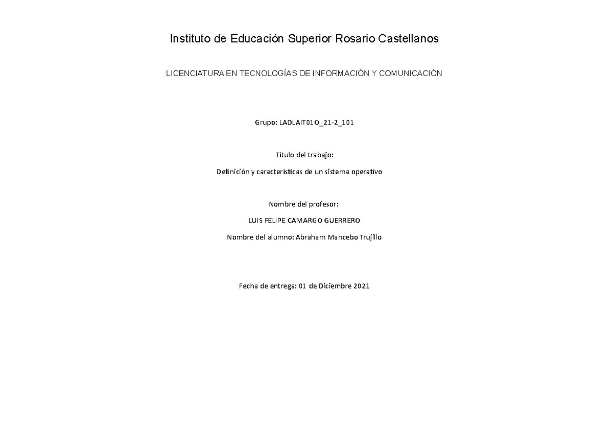 LAIT105 EA U3 Abraham Mancebo Trujillo docx - Instituto de Educación Superior Rosario ...