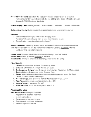product development lecture notes - Garment Styling Cont. Underdrawing ...
