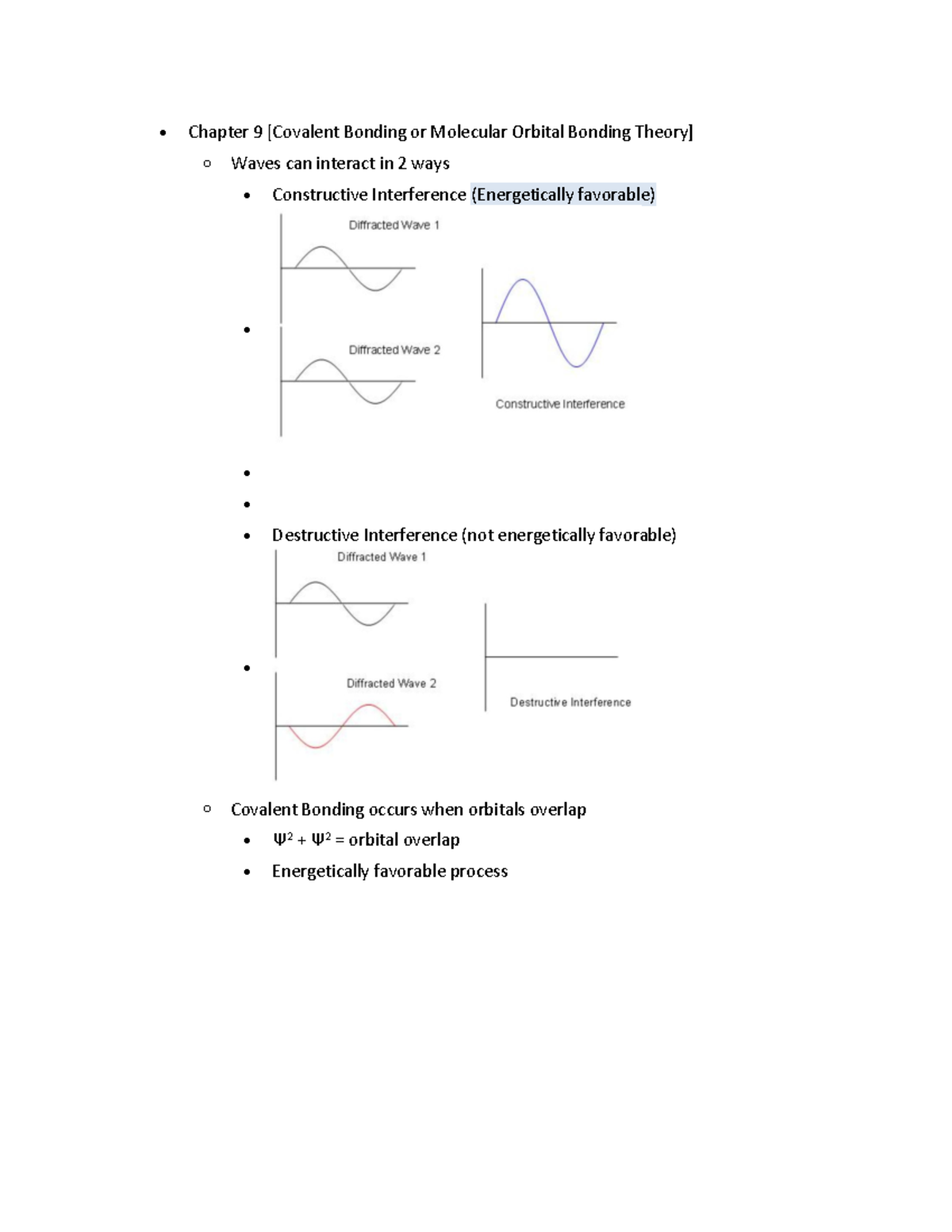 Orbitals Continued Lecture Notes 10 Warning Tt Undefined Function