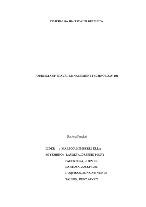 Tour-vlogging-activity - DATAMEX COLLEGE OF SAINT ADELINE, INC. April 1 ...