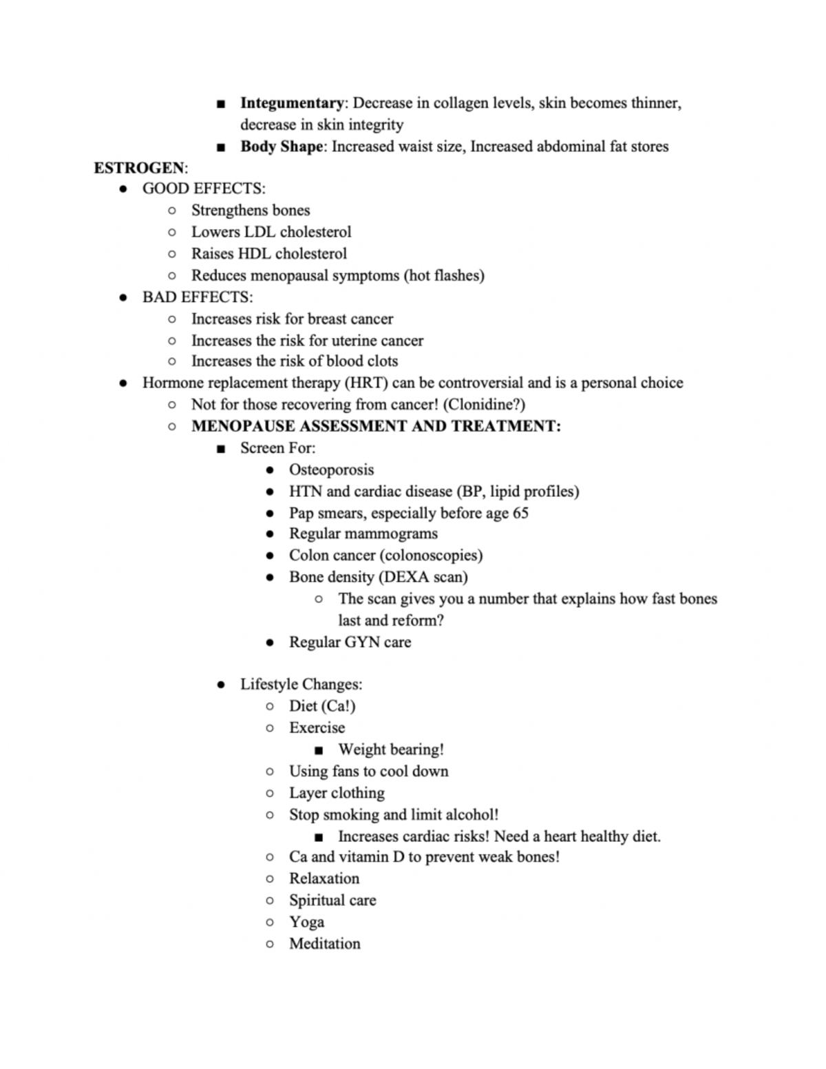 Reproductive system conditions notes page 12 - NURS 326 - Studocu