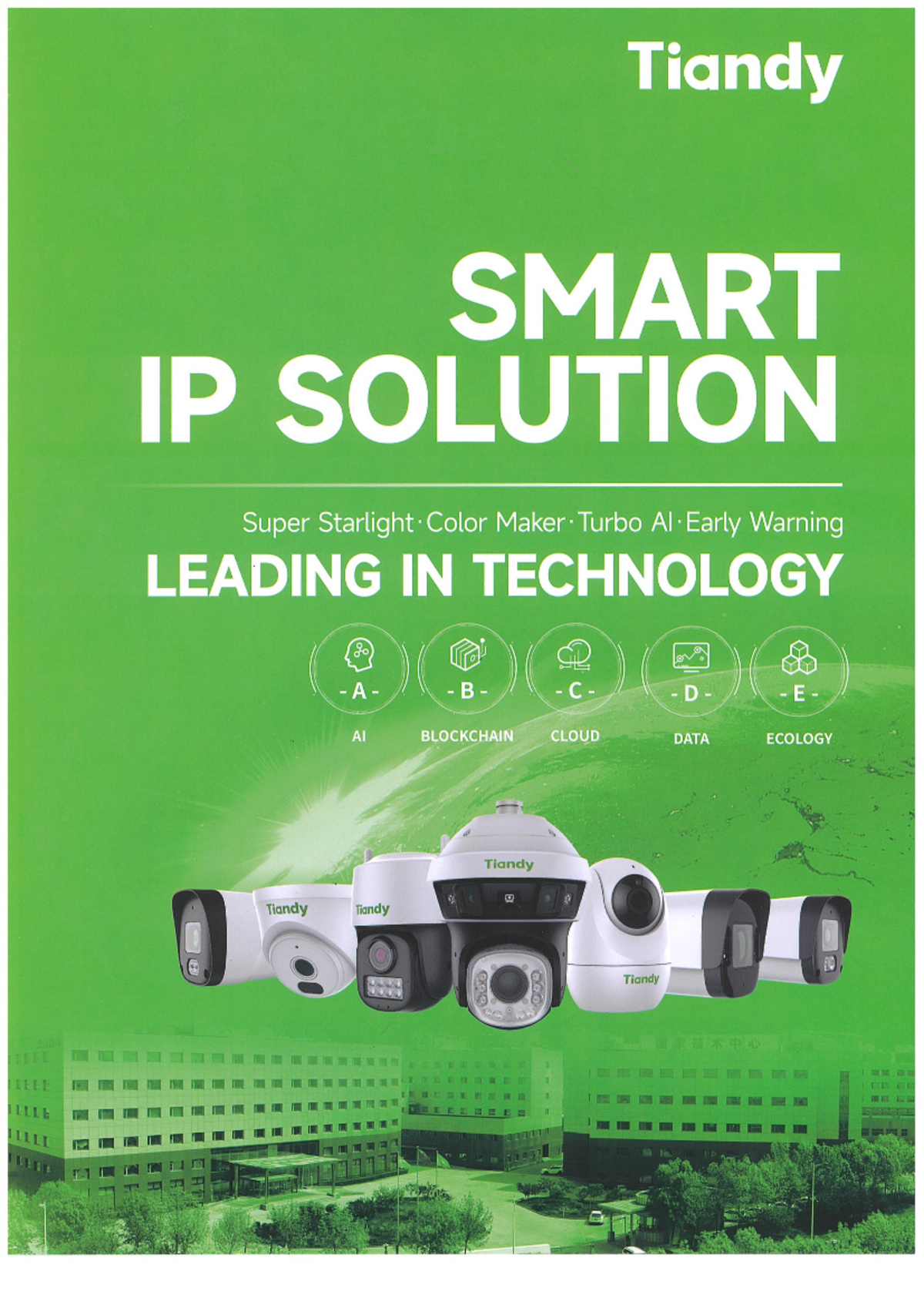 Tiandy- Catalogo Smart IP Solutions - Tiandy SMART IP SOLUTION Super Starlight N Color Maker ...