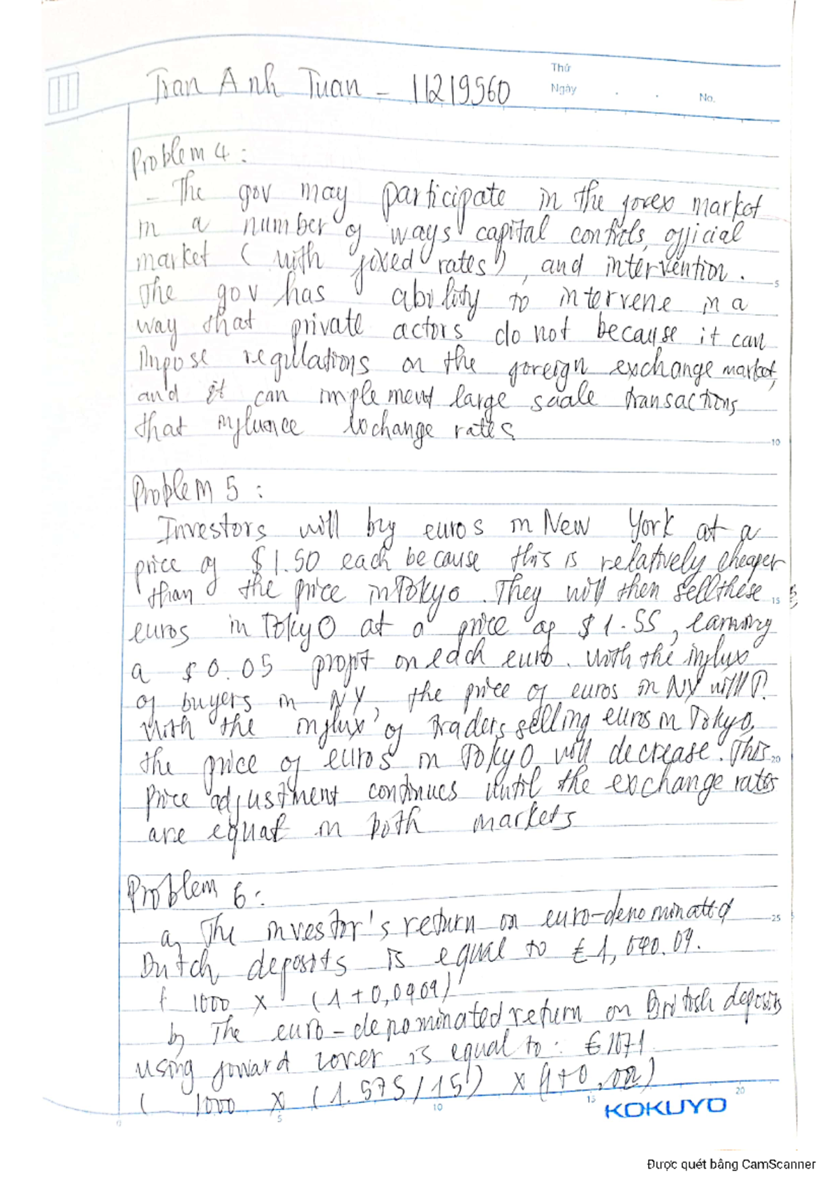 11219560 Tran Anh Tuana - Acca sbr book 2019 - Studocu